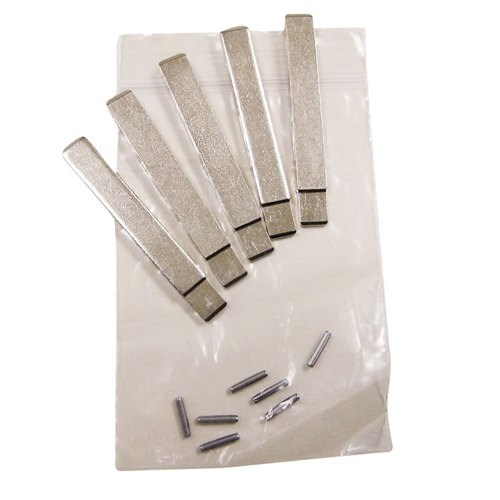 GM - GM Flip Key Blank Kit (Includes 5 Blanks & 7 Pins) | Total Automotive